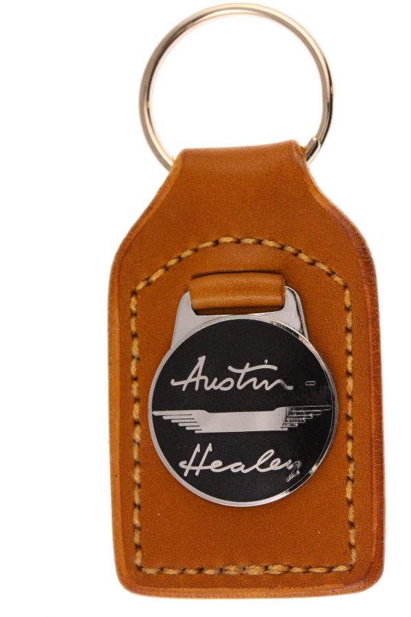 Austin Healey key rings – – Handmade Keyrings – Classic Leather Fobs