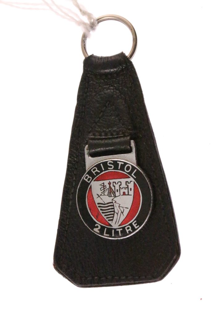 Bristol – original vintage pre-1961 Bristol 2 litre keyring – collector ...