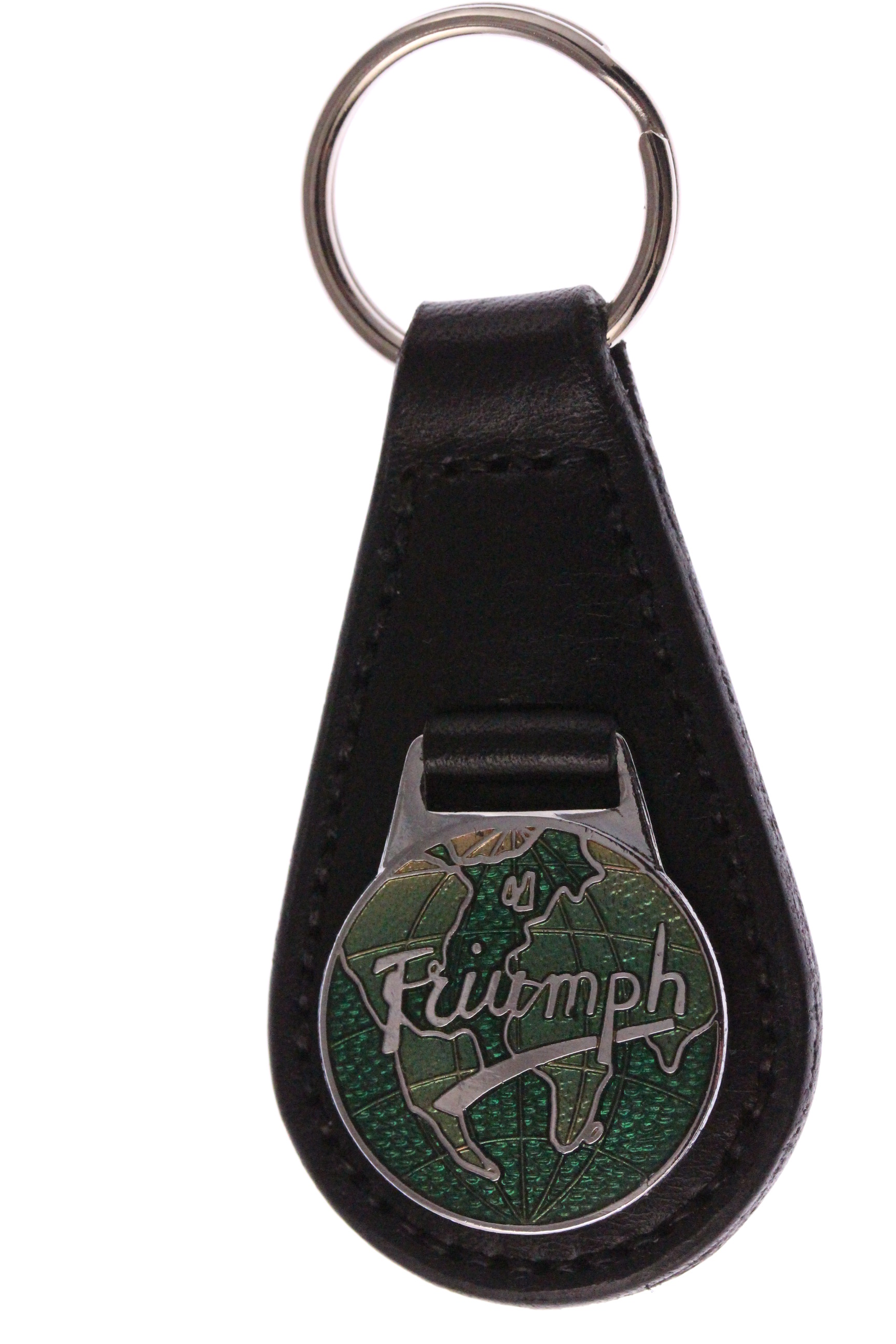 Triumph key rings – – Handmade Keyrings – Classic Leather Fobs