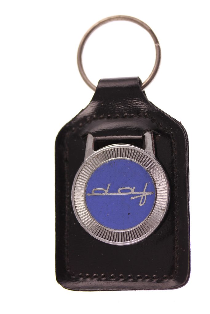 Daf – original vintage 1960s vitreous enamel badge keyring – Classic ...
