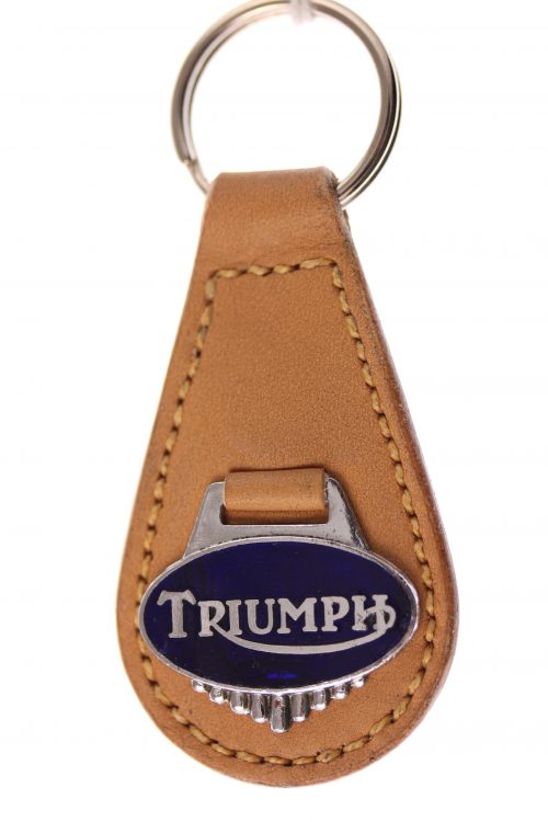 Triumph motorcycle key rings