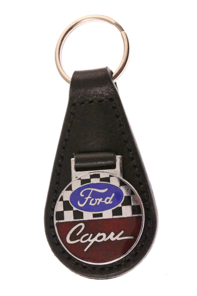 Ford Capri Mark I - original late1960s vitreous enamel badge remounted ...