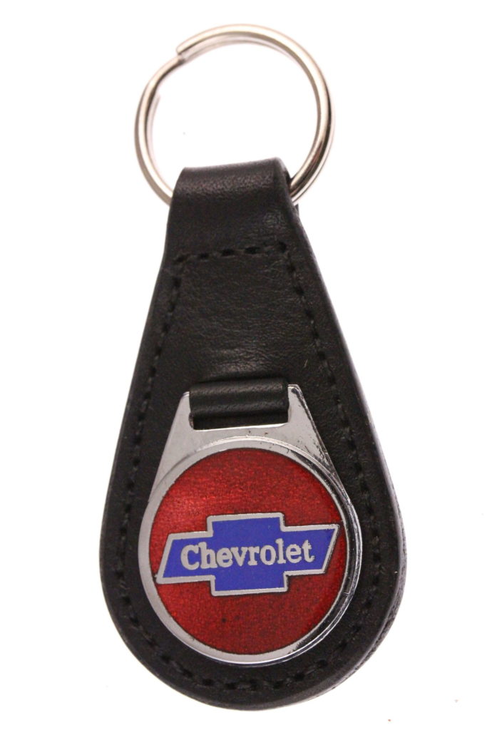 Chevrolet key rings – Classic Leather Fobs
