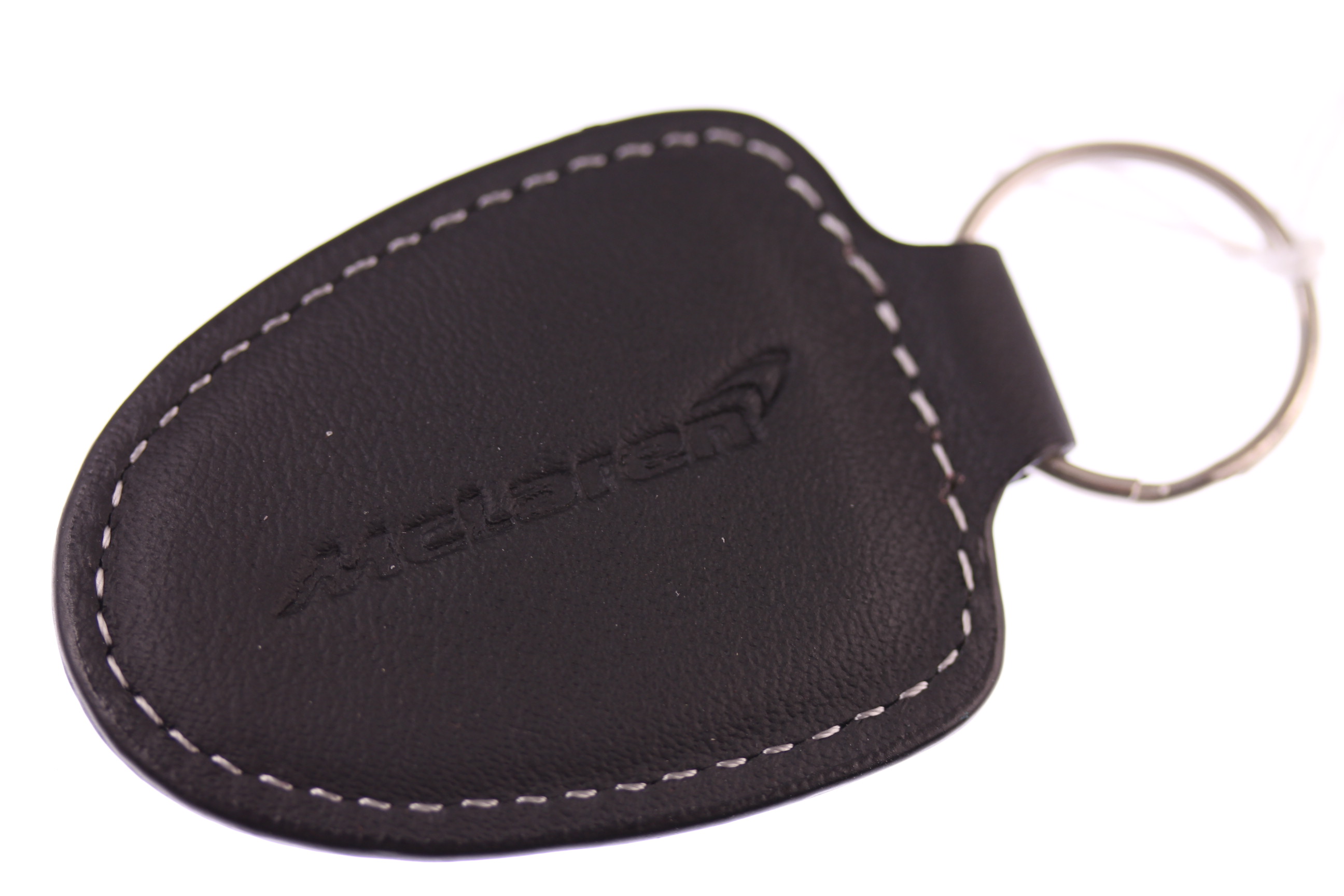McLaren – original new old stock leather keyring – Classic Leather Fobs