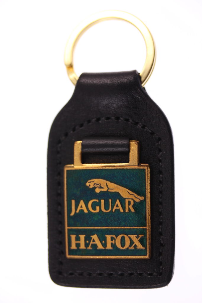 Jaguar key rings – – Handmade Keyrings – Classic Leather Fobs