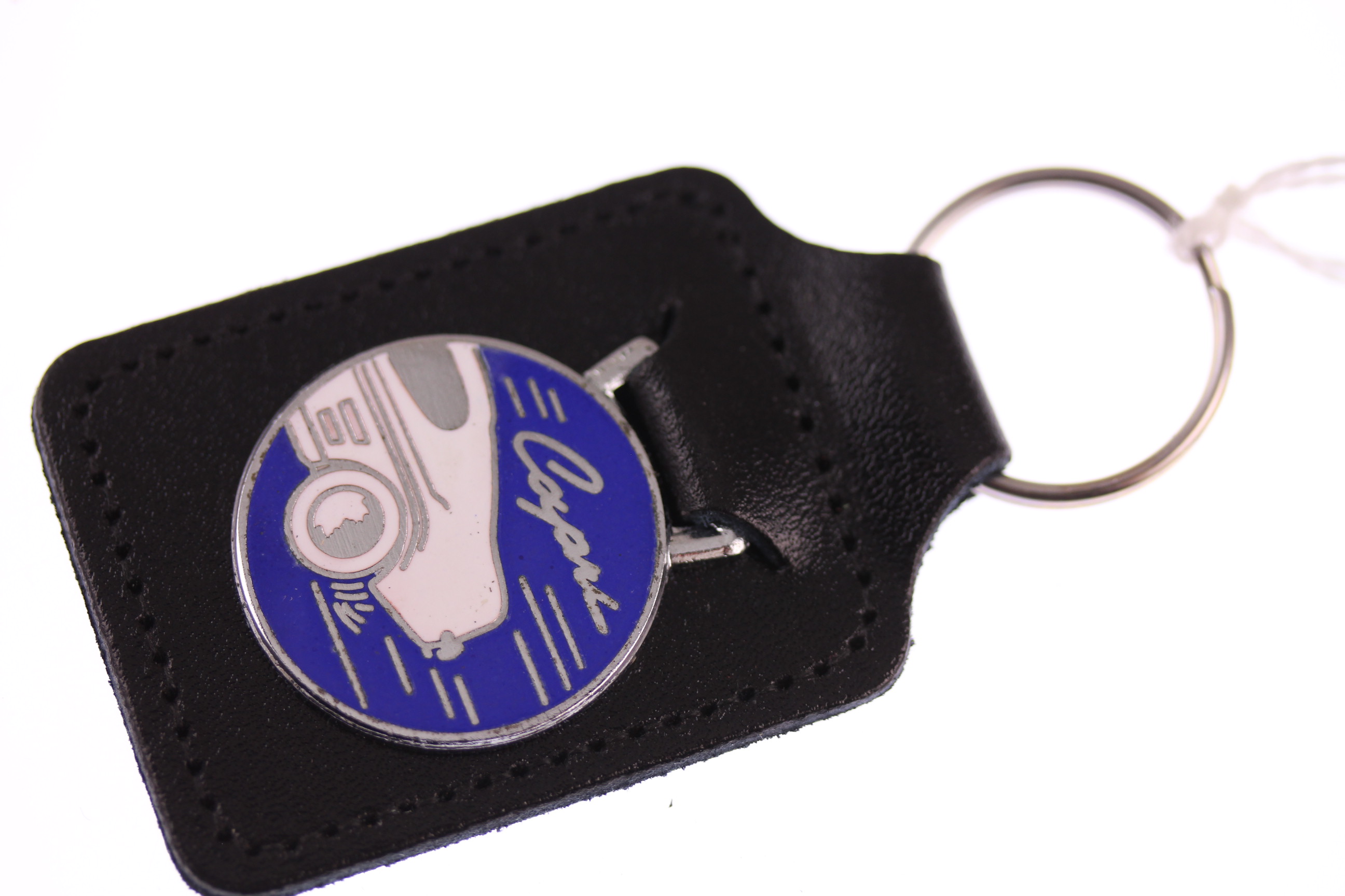 Ford Capri - original vintage 1970s/ 1980s keyring - Classic Leather Fobs