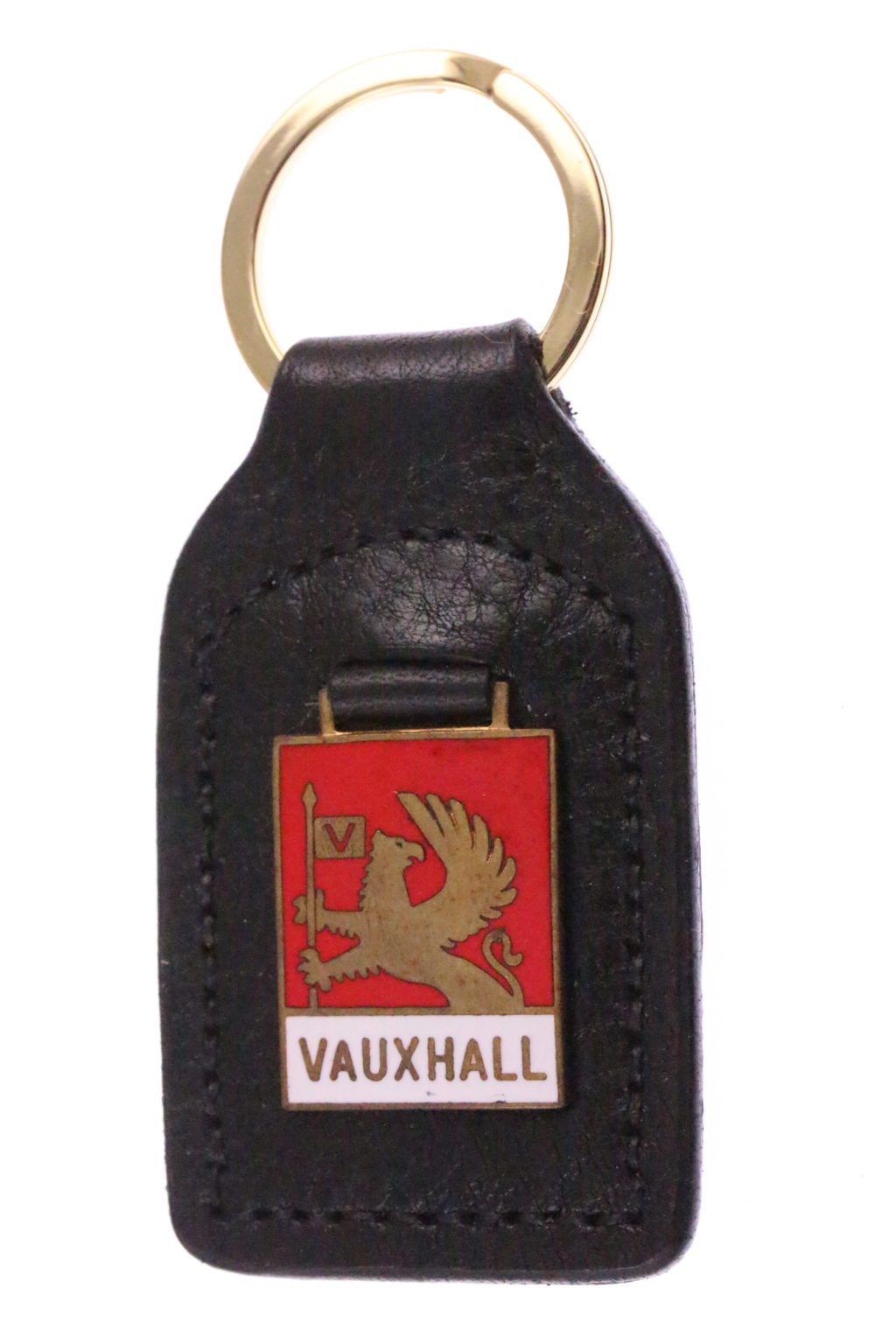Vauxhall key rings – – Handmade Keyrings – Classic Leather Fobs