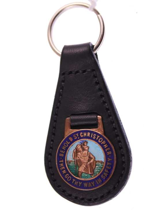 Triumph motorcycle key rings – Classic Leather Fobs