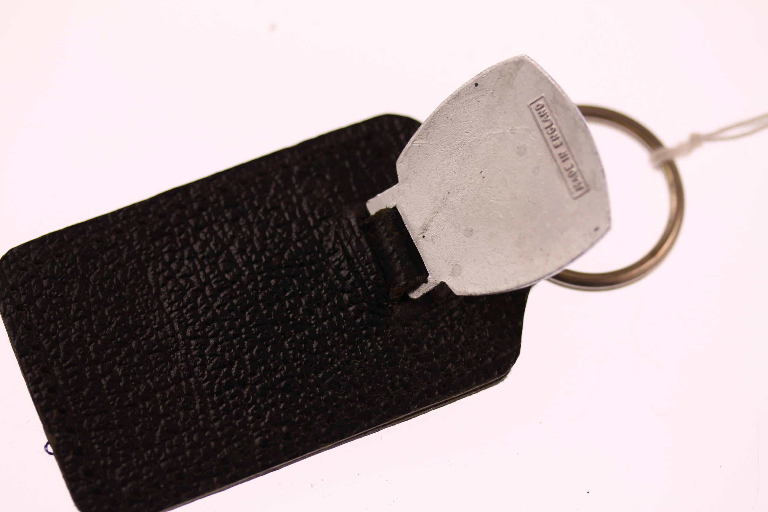 Morgan - original vintage 1970s keyring with leather keyfob - Classic ...