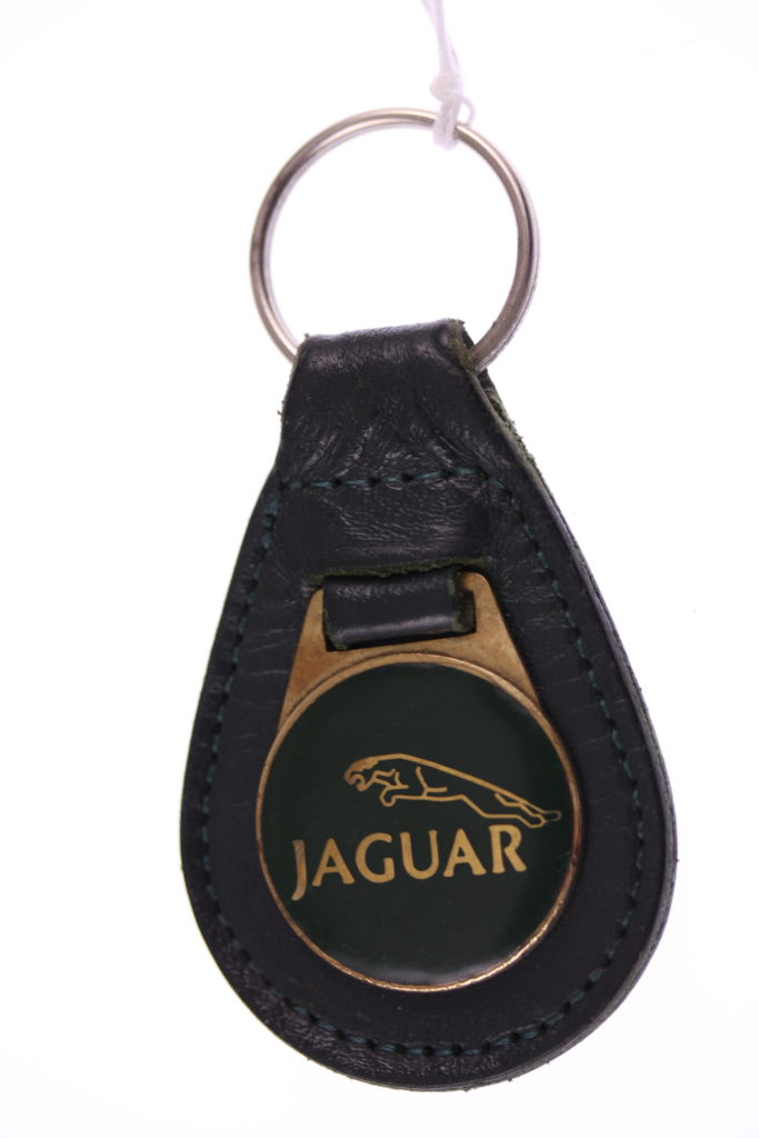 Jaguar key rings – Classic Leather Fobs