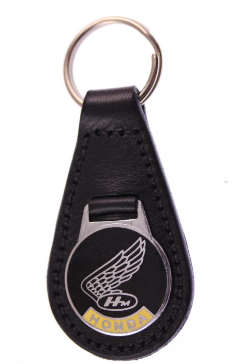 Honda motorcycle key rings – Classic Leather Fobs