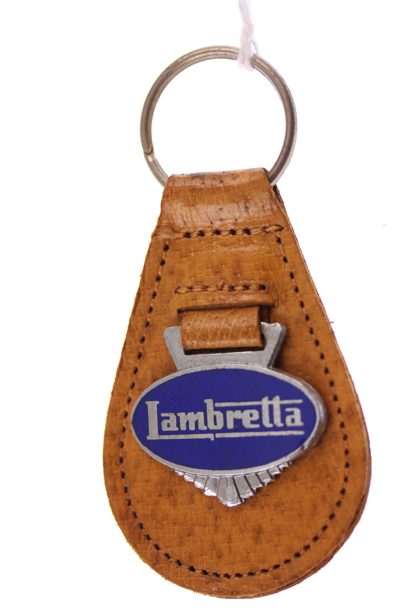 Lambretta - original vintage 1960s pigskin leather keyring - Classic ...