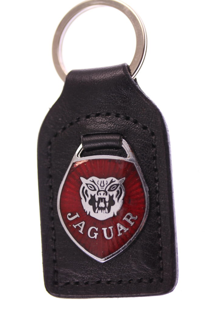 Jaguar key rings – Classic Leather Fobs