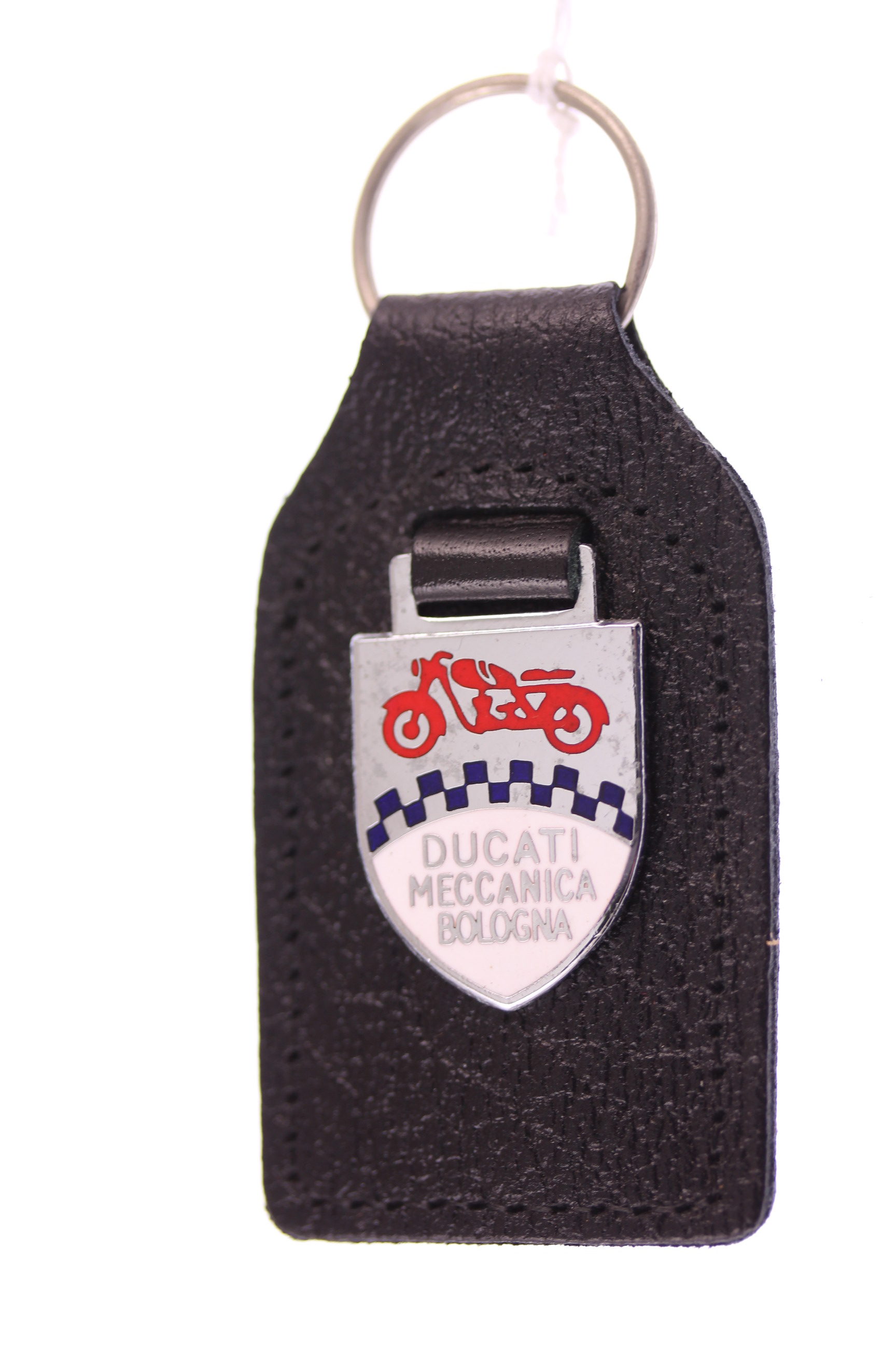 Ducati - original 1990s keyring - Classic Leather Fobs