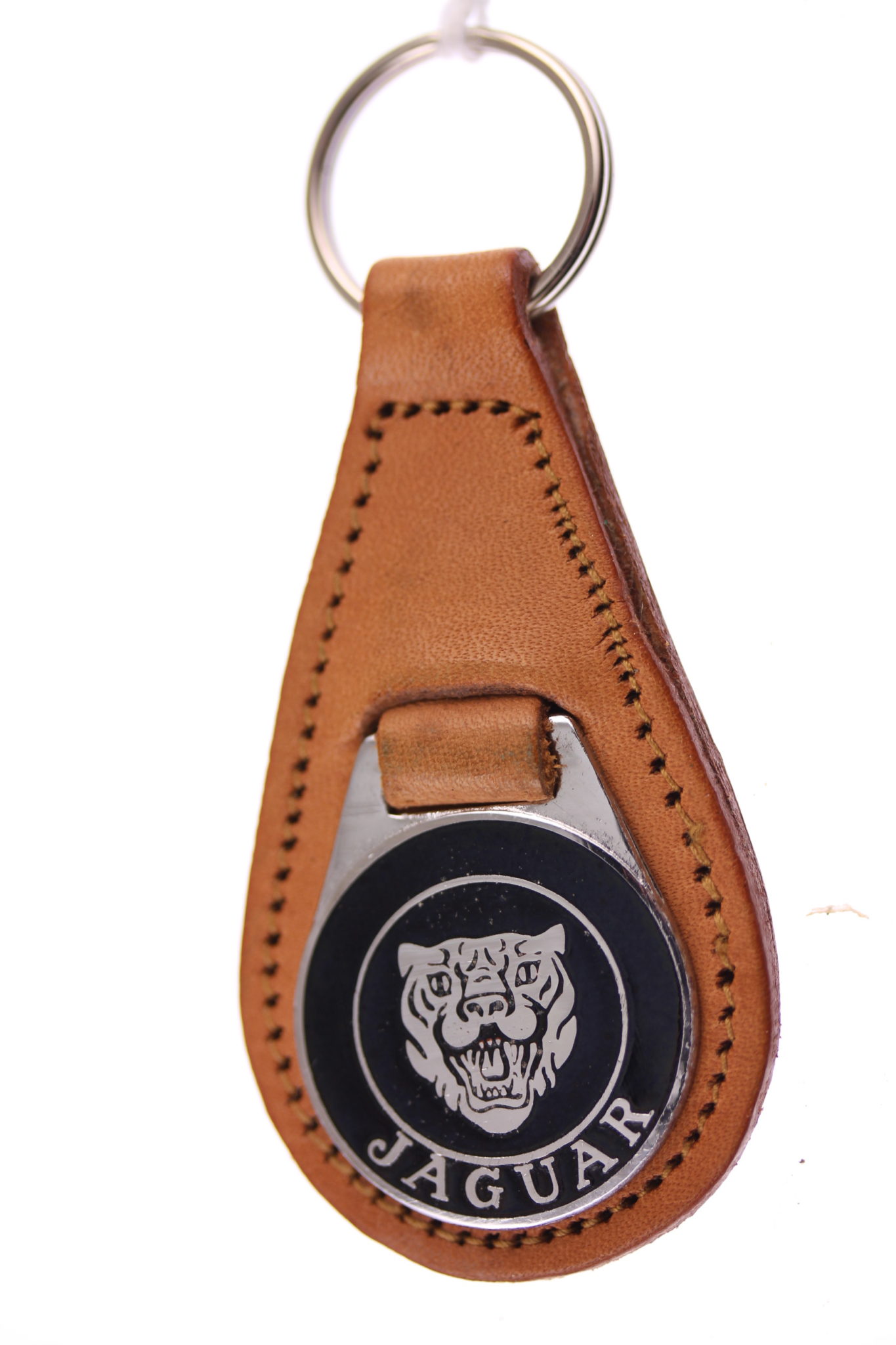 Jaguar key rings – Classic Leather Fobs