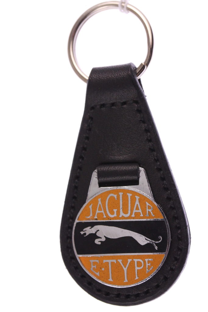 Jaguar key rings – Classic Leather Fobs