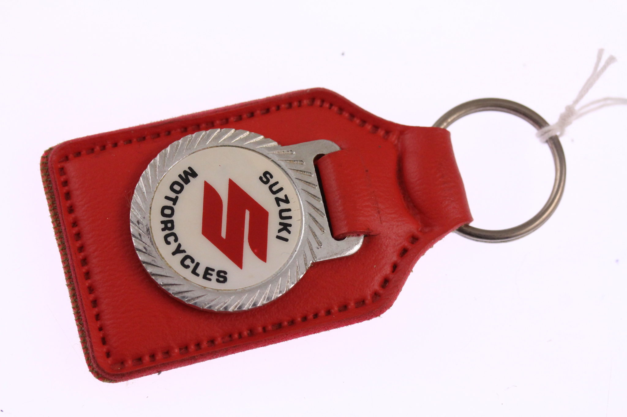 Suzuki - original vintage early 1970s red vinyl keyring - Classic ...
