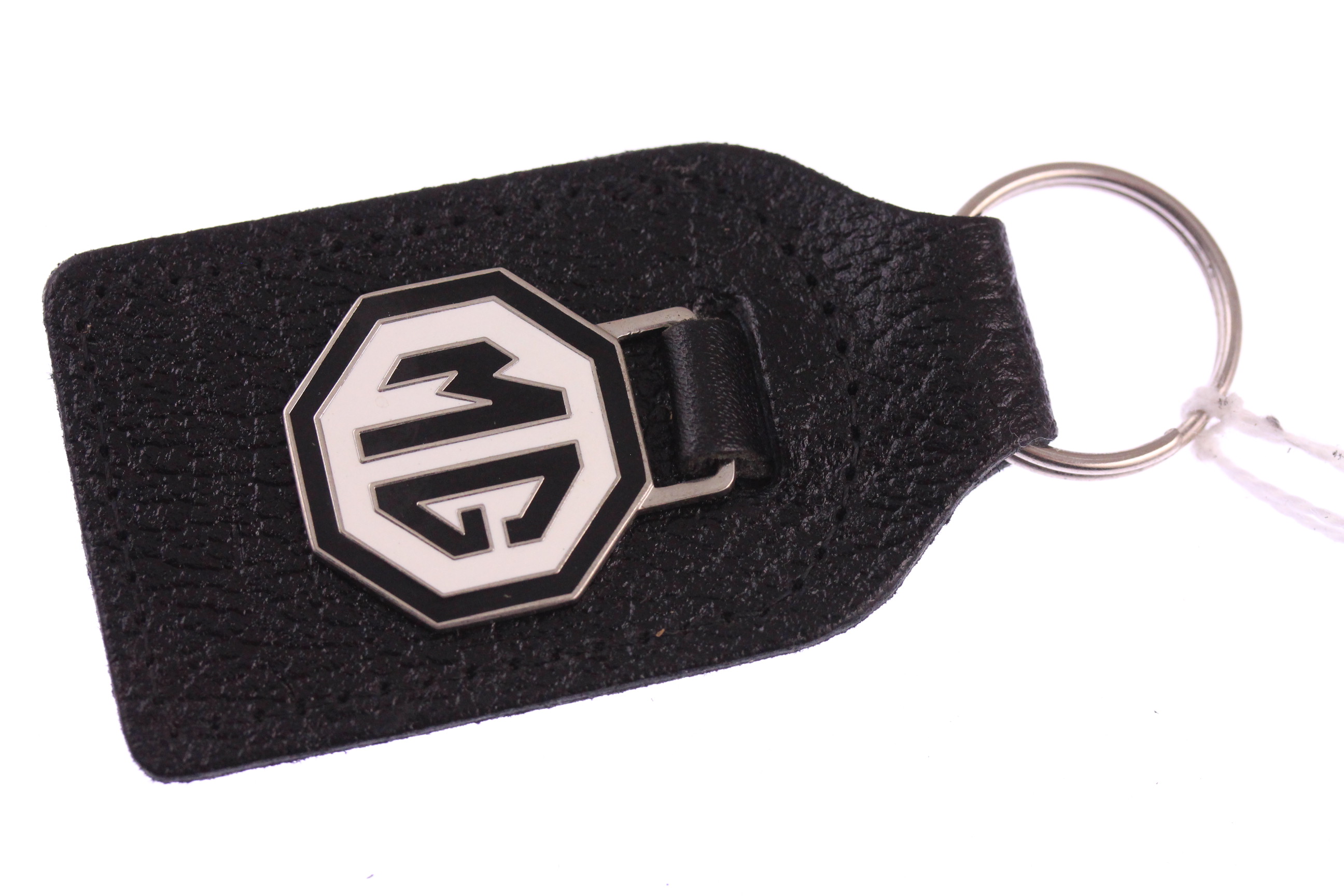 MG – original early 2000s keyring – Classic Leather Fobs