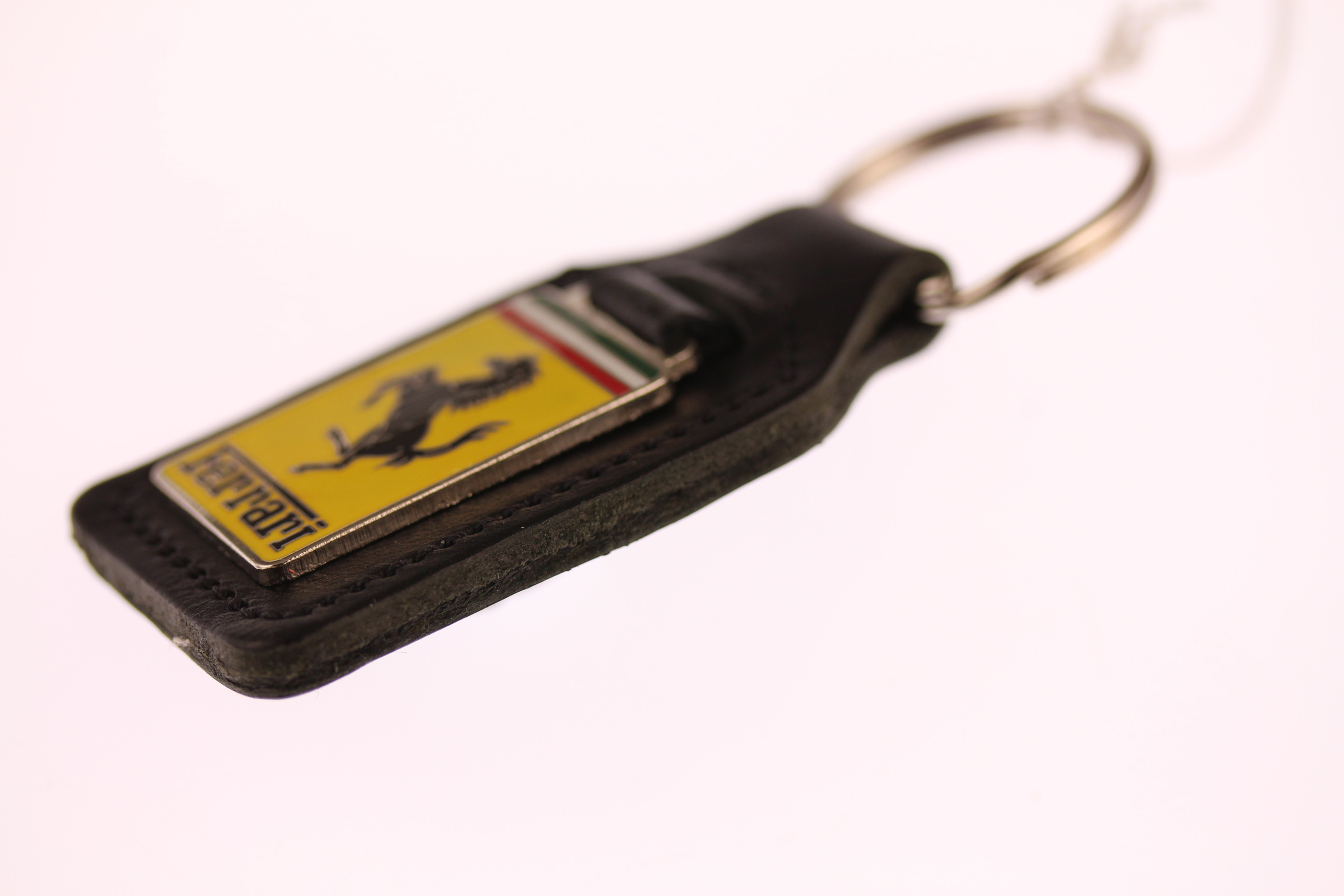 Ferrari – original 1990s/ early 2000s ? new old stock leather keyring ...