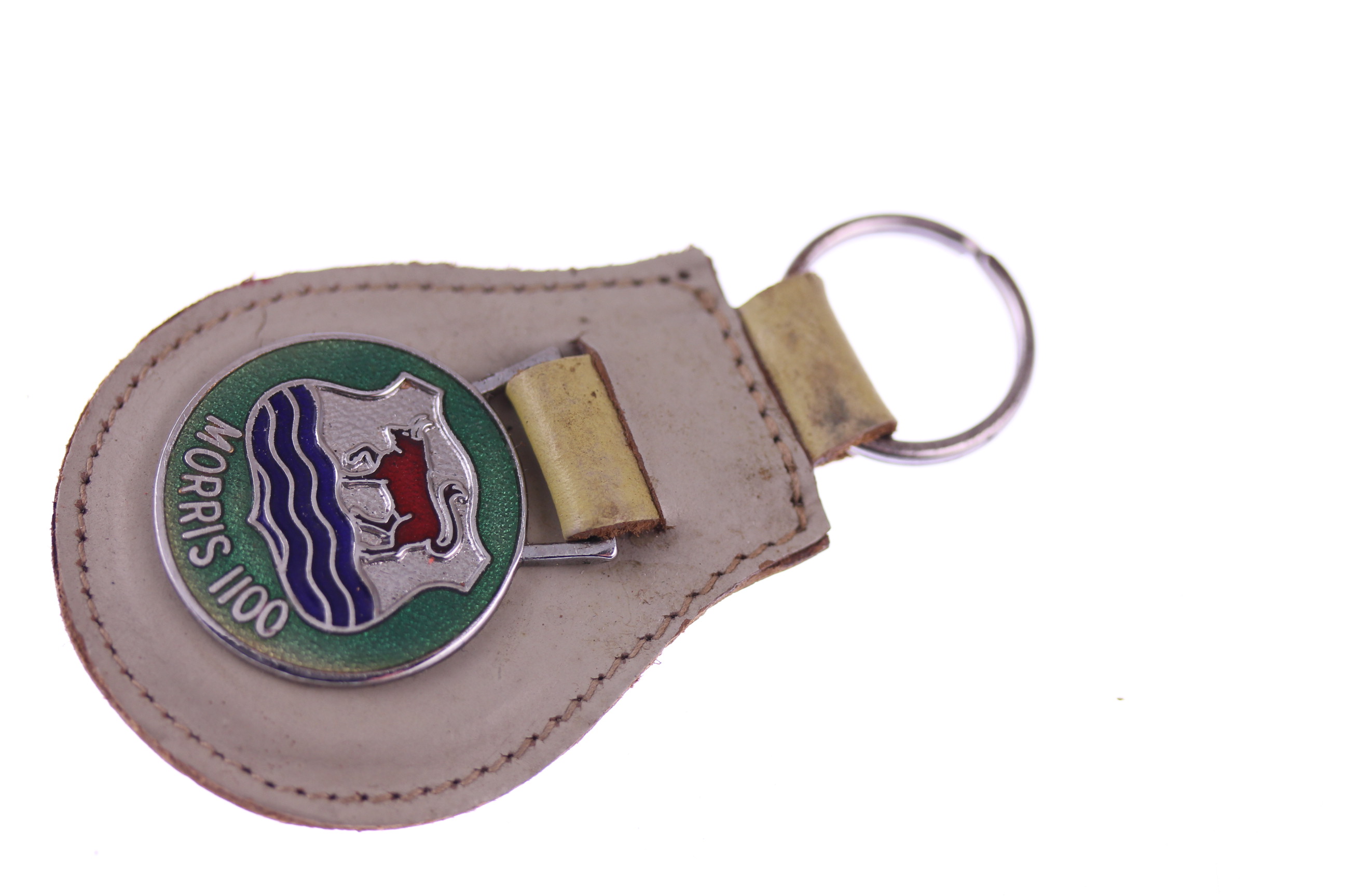 Morris 1100 - original vintage 1960s Avon Cliff keyring with dove grey ...