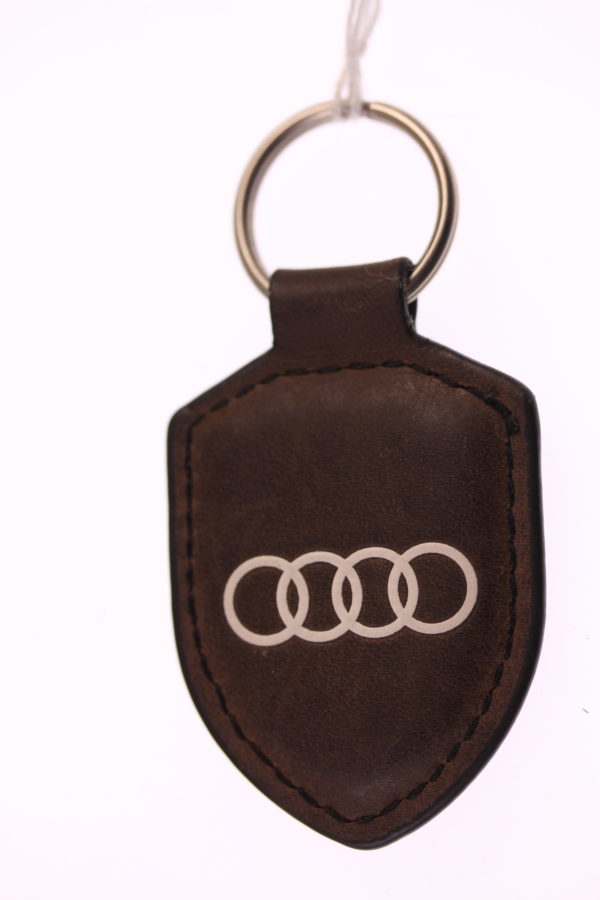 Audi – contemporary early 2000s? leather keyring – Classic Leather Fobs