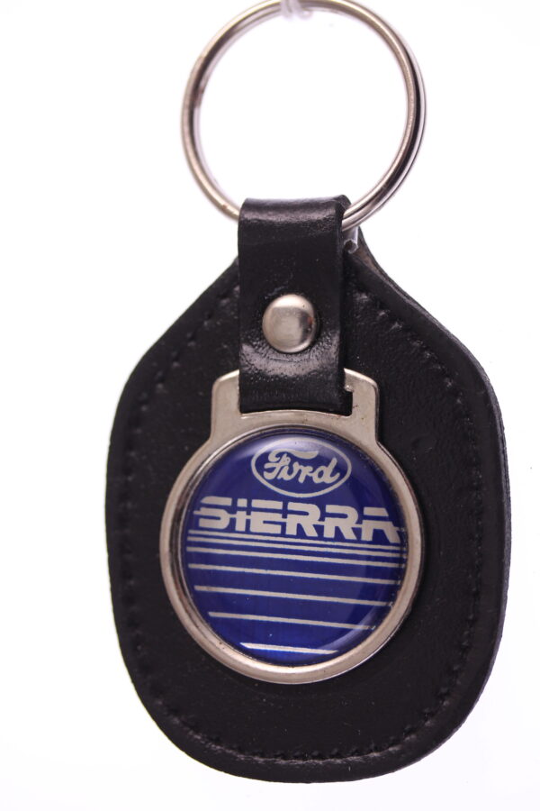 Ford Sierra - original vintage 1980s keyring with acrylic dome badge ...