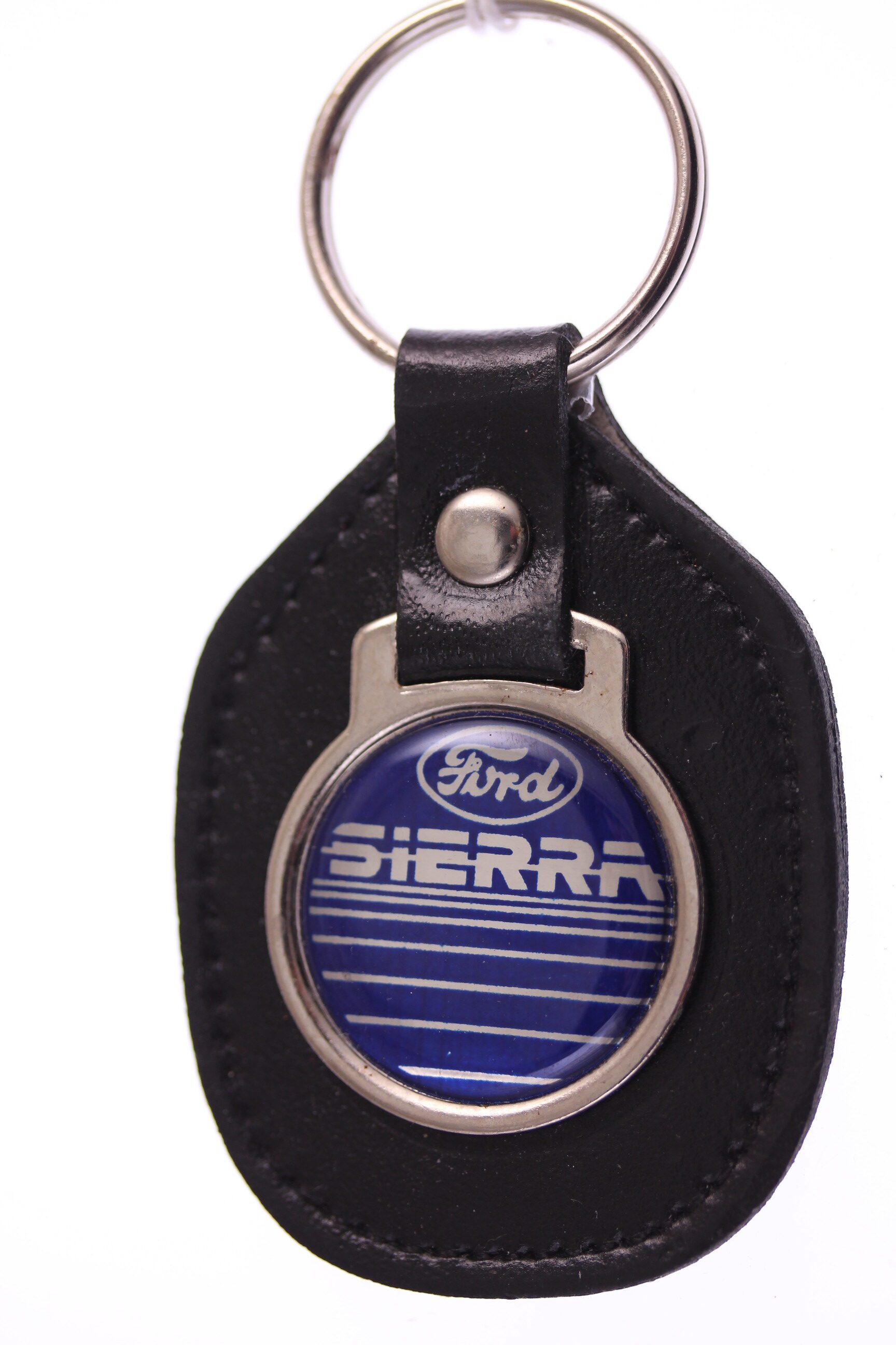 Ford Sierra - original vintage 1980s keyring with acrylic dome badge ...