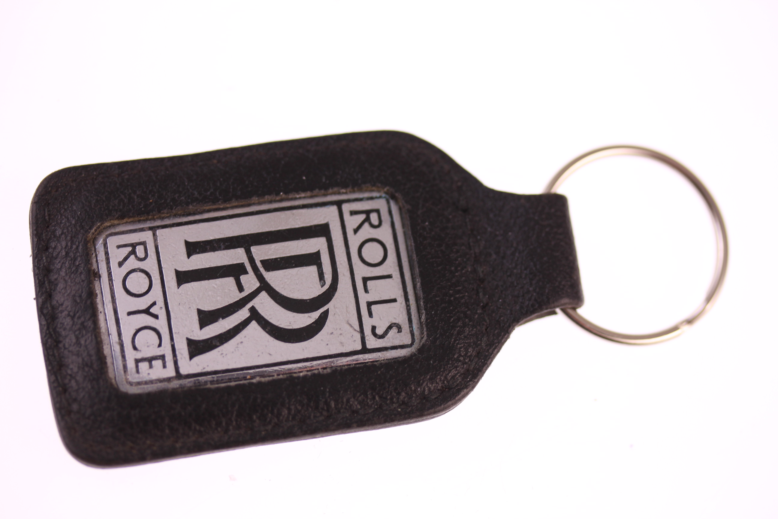 Rolls Royce - original 1970s keyring with inlaid badge - Classic ...