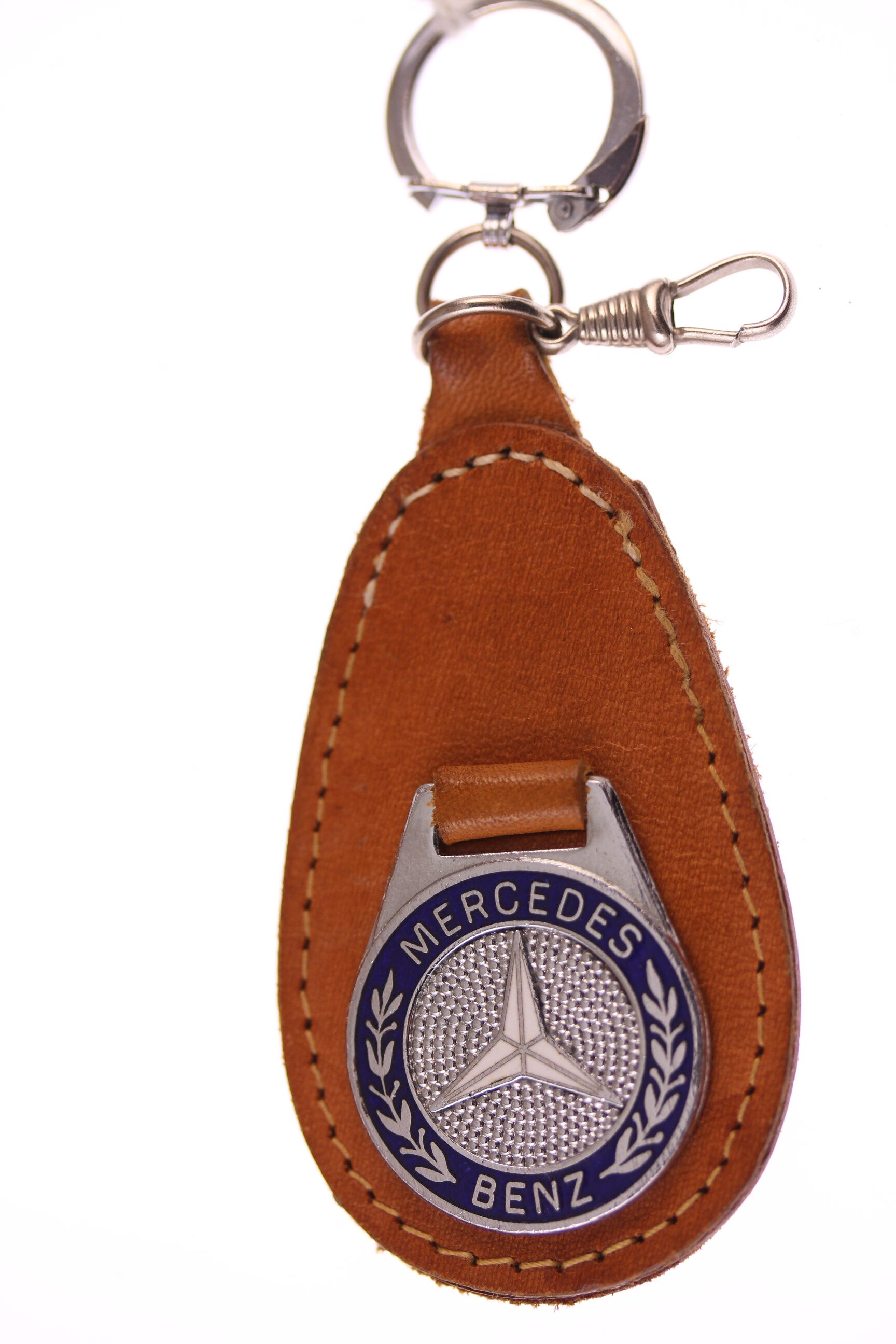 Mercedes Benz – original 1960s Heath Machin keyring with Melsom ...