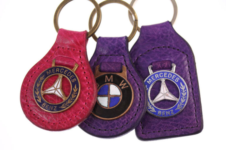 Restoration of your original keyring – Classic Leather Fobs
