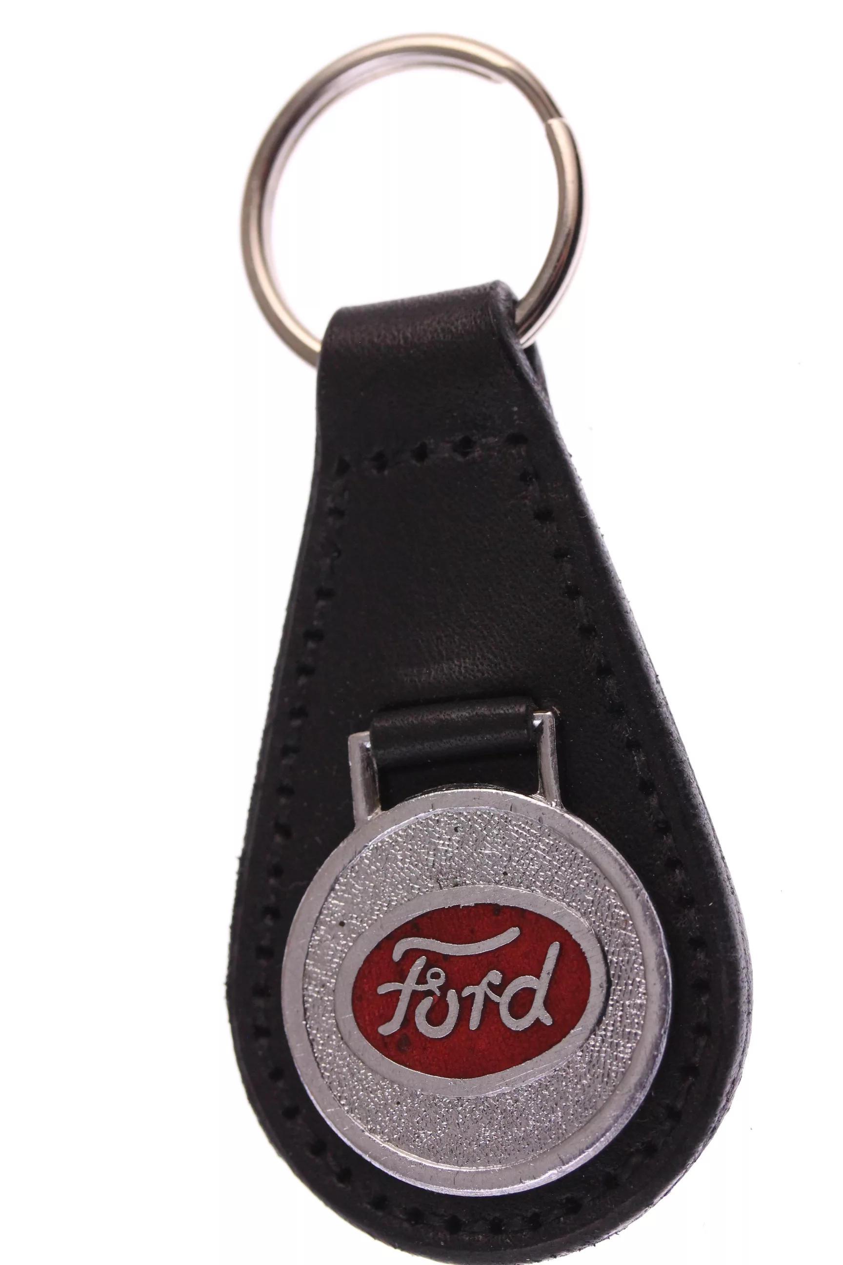Ford - original vintage 1960s badge with red vitreous enamel centre ...