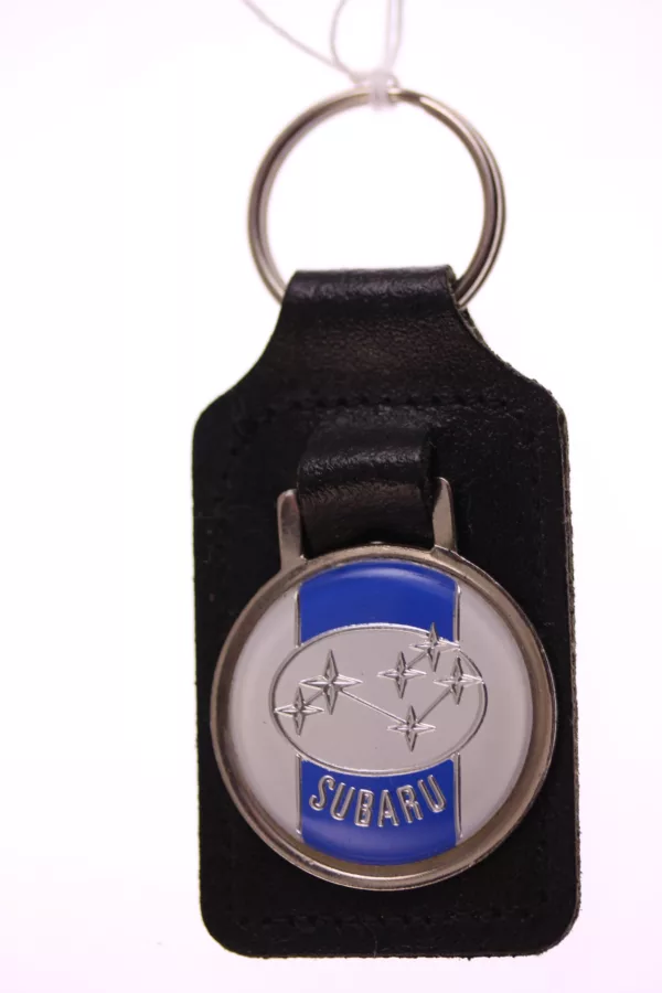Subaru - original 1980s? keyring with acrylic dome badge - Classic ...