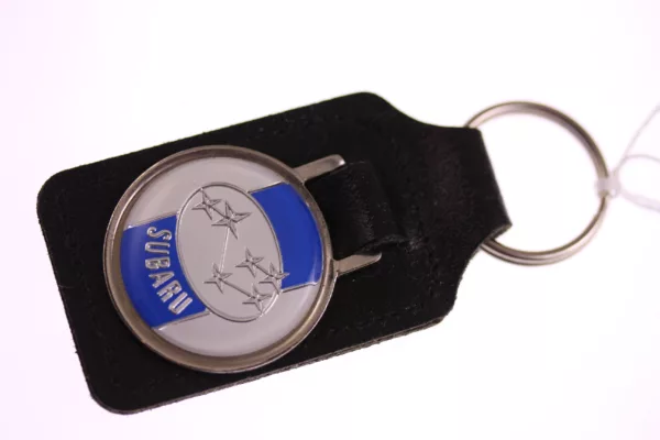 Subaru - original 1980s? keyring with acrylic dome badge - Classic ...