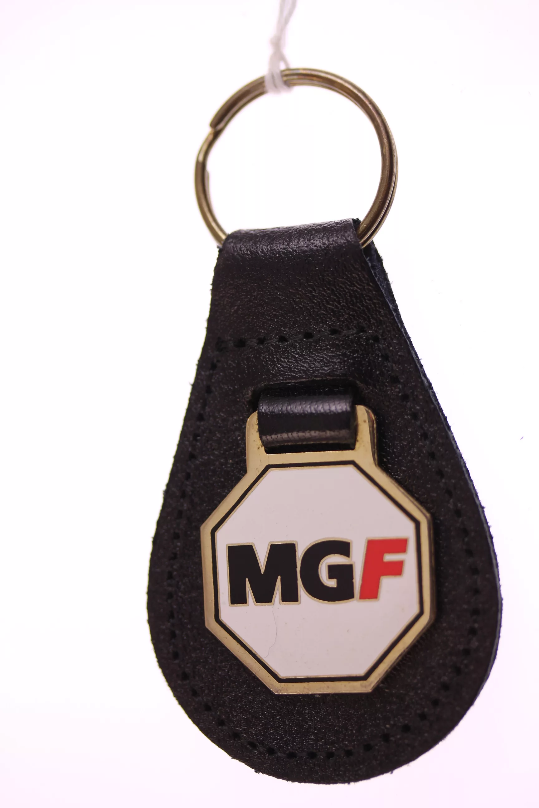 MGF - original early 2000s keyring - Classic Leather Fobs