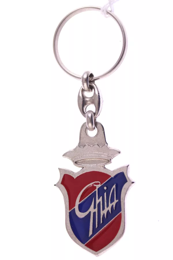 Ford Ghia - original early 2000s? keychain - Classic Leather Fobs