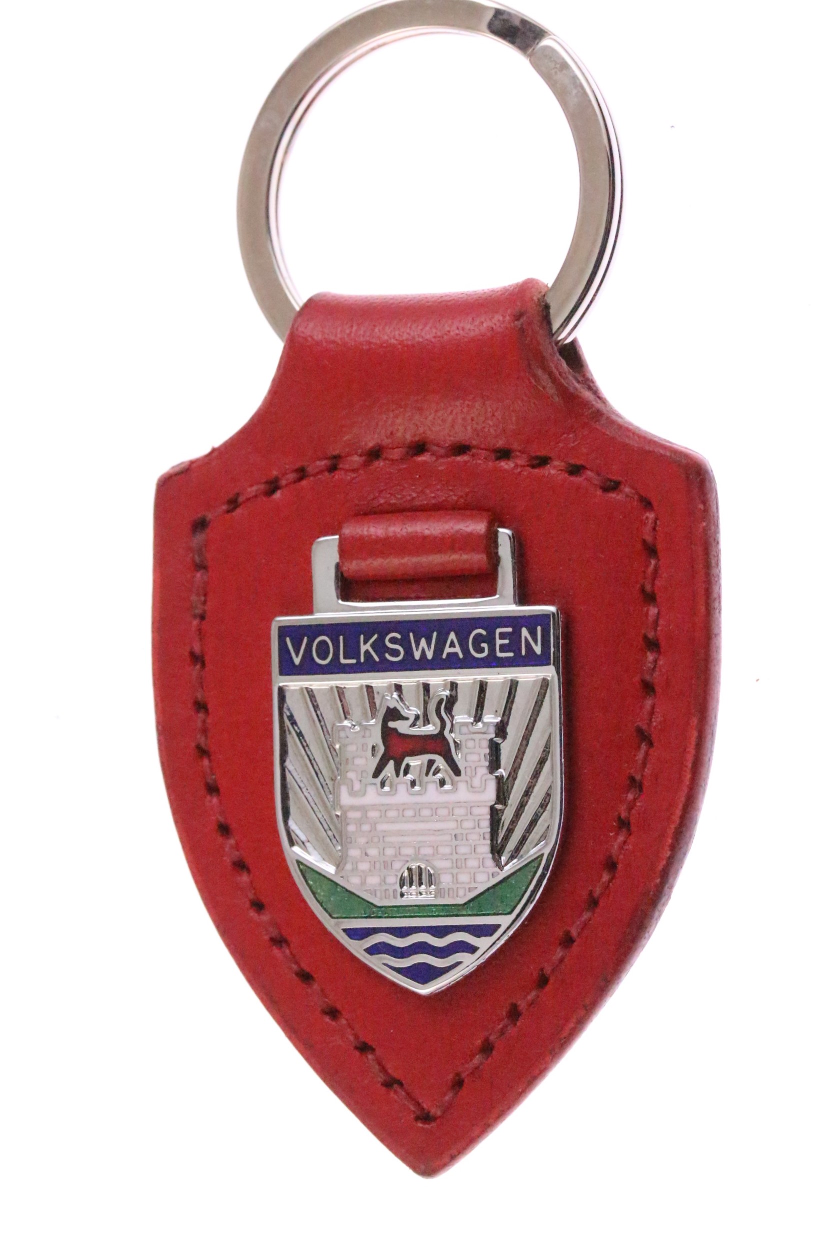Volkswagen - vitreous enamel Wolfsburg shield badge in new condition ...