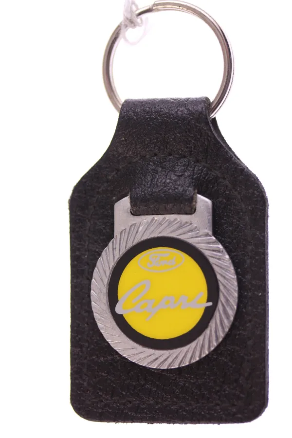 Ford Capri – original vintage early 1970s vinyl inlay badge keyring ...