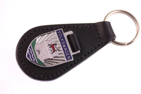 Volkswagen – vitreous enamel Wolfsburg shield badge in new condition ...