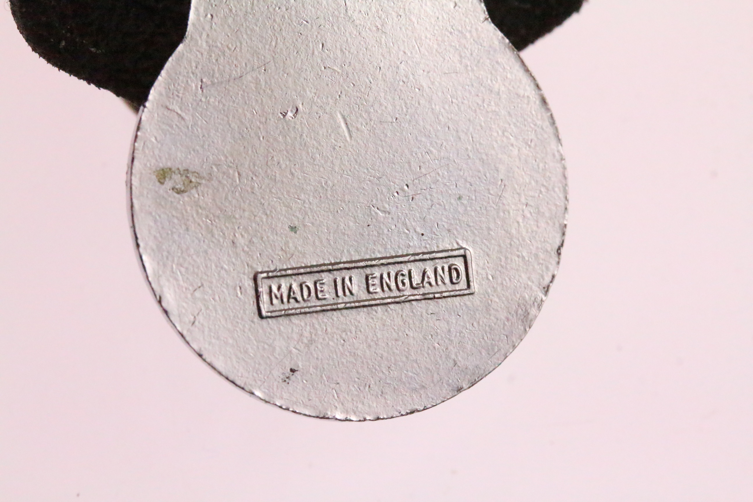 BMC - original vintage late 1970s/ 1980s keyring - Classic Leather Fobs