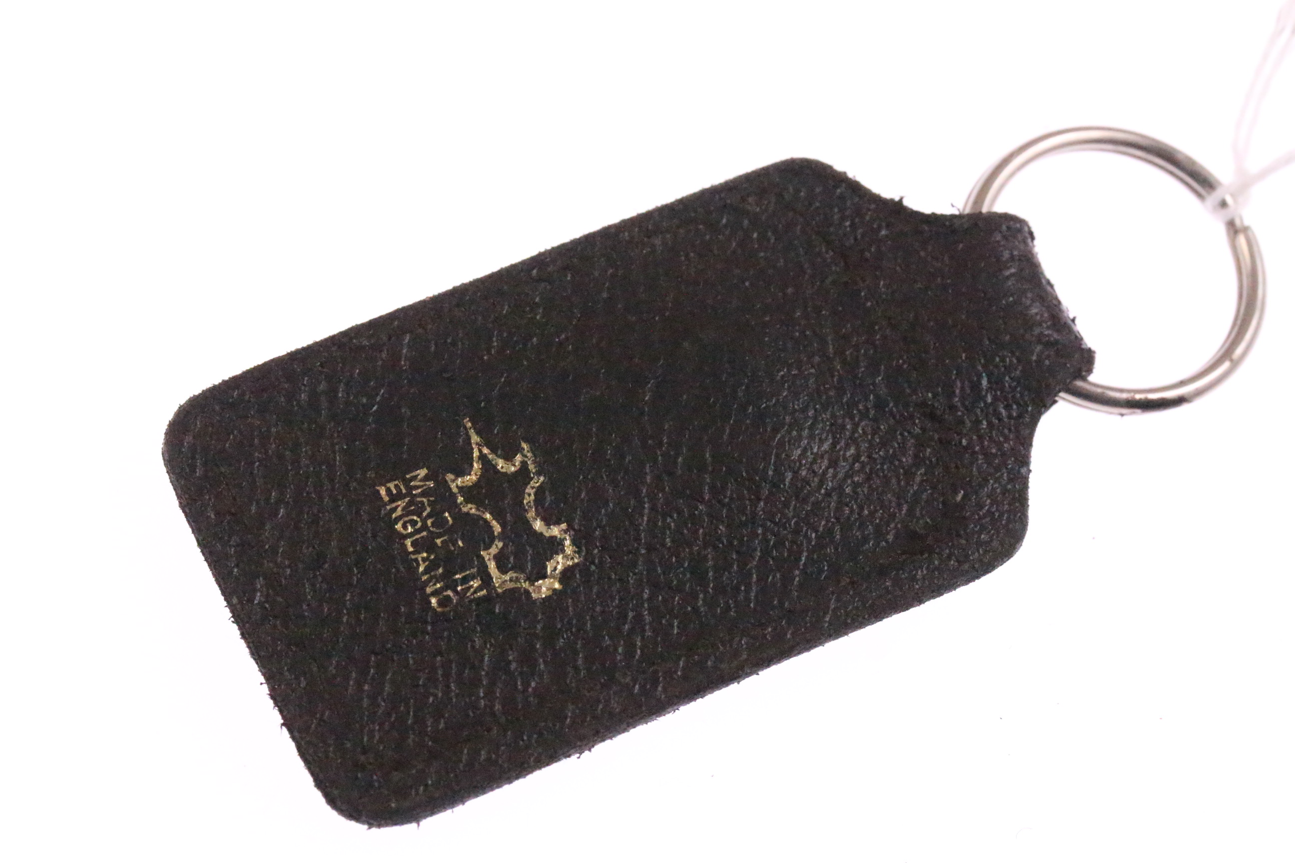 BMC - original vintage late 1970s/ 1980s keyring - Classic Leather Fobs