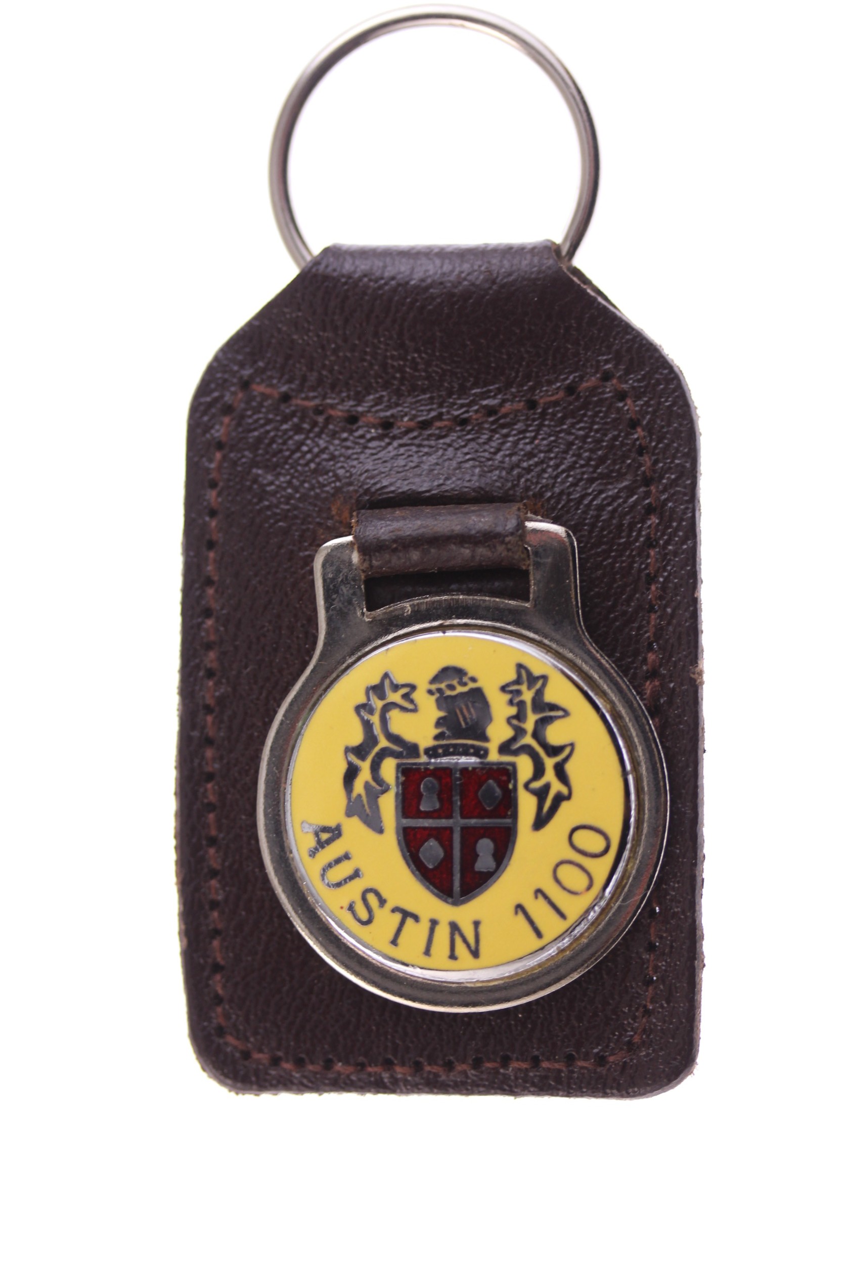 Austin 1100 - original new old stock 1980s/1990s Renamel keyring with ...