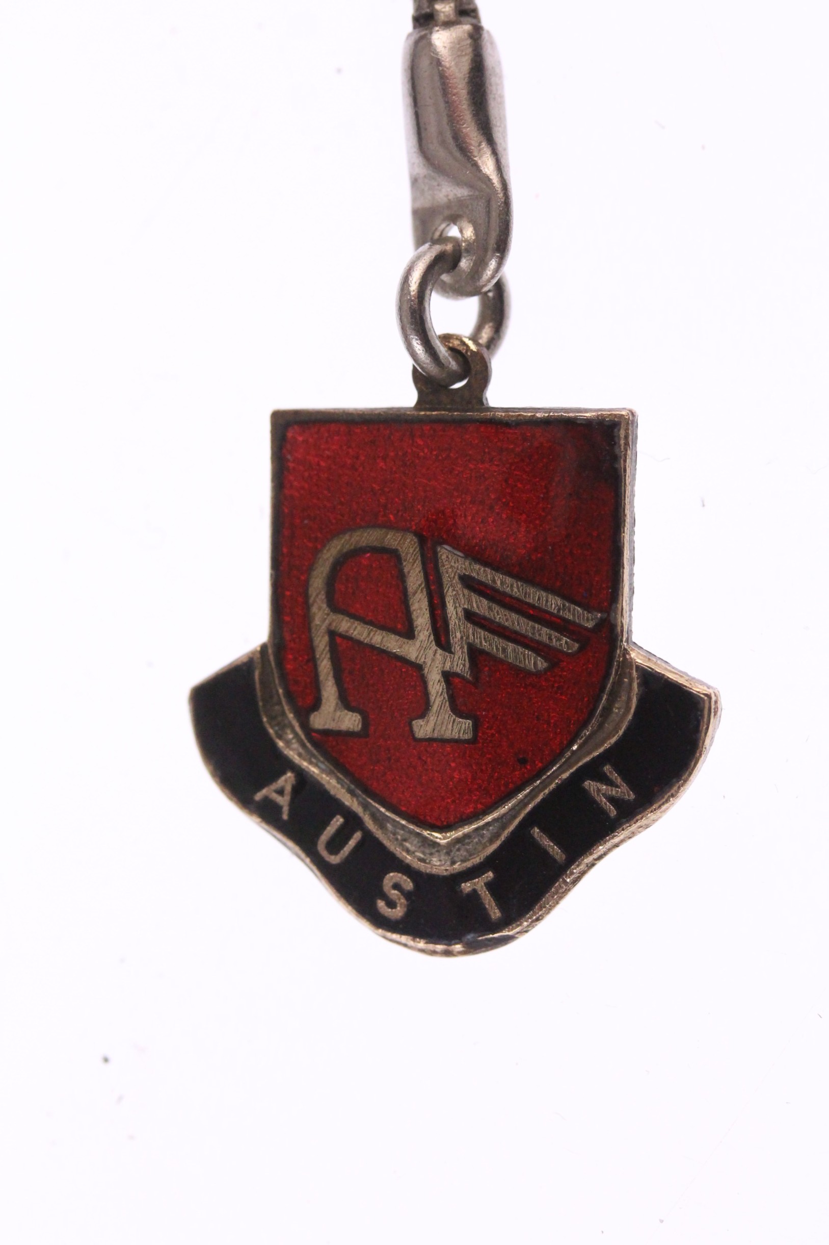 Austin - original vintage mid 1950s vitreous enamel flying A keychain ...